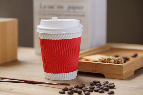 Vertical Ripple Wall Cup for Coffee - Anbao